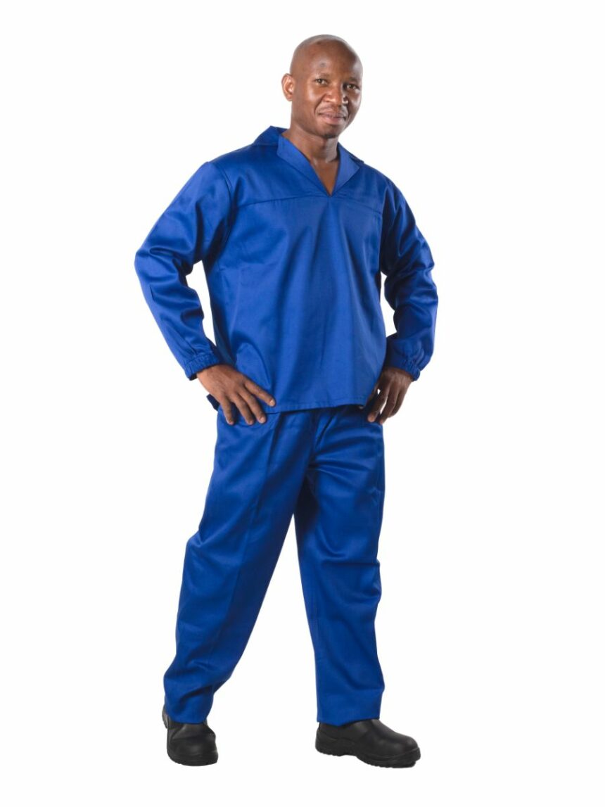 HI VIZ 100% COTTON VENTED WORKSHIRT - Vulcan Workwear