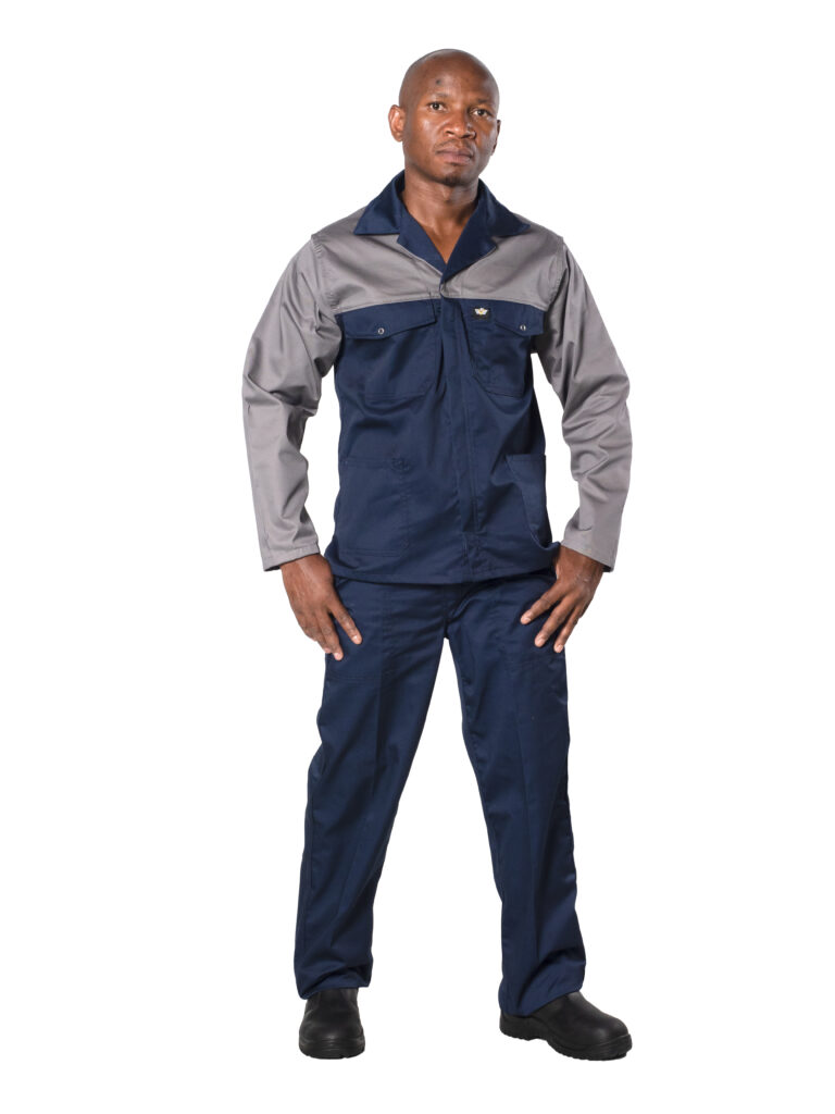 65/35 PREMIUM TWO-TONE JACKET & TROUSERS - Vulcan Workwear